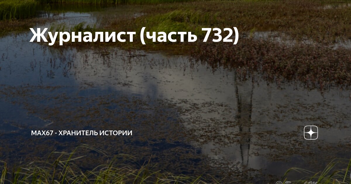 Журналист (часть 732) | MAX67 - Хранитель Истории | Дзен