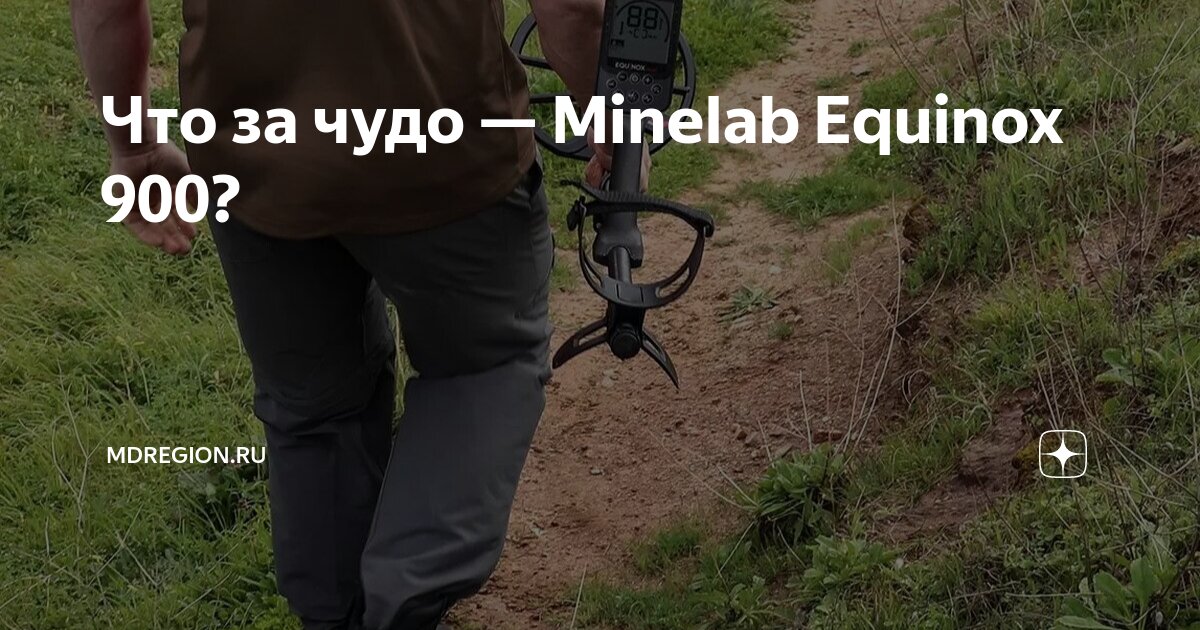 Что за чудо — Minelab Equinox 900? | MDREGION.RU | Дзен