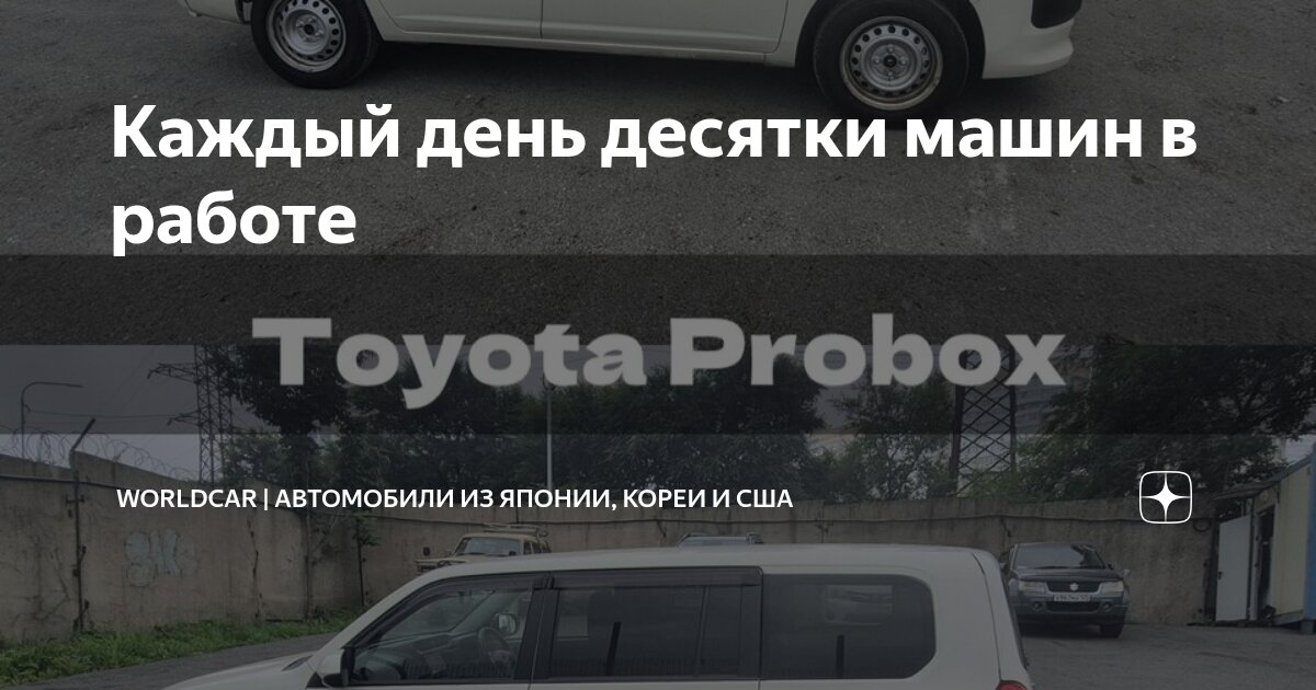 Каждый день десятки машин в работе | WorldCar | Автомобили из Японии, Кореи и США | Дзен