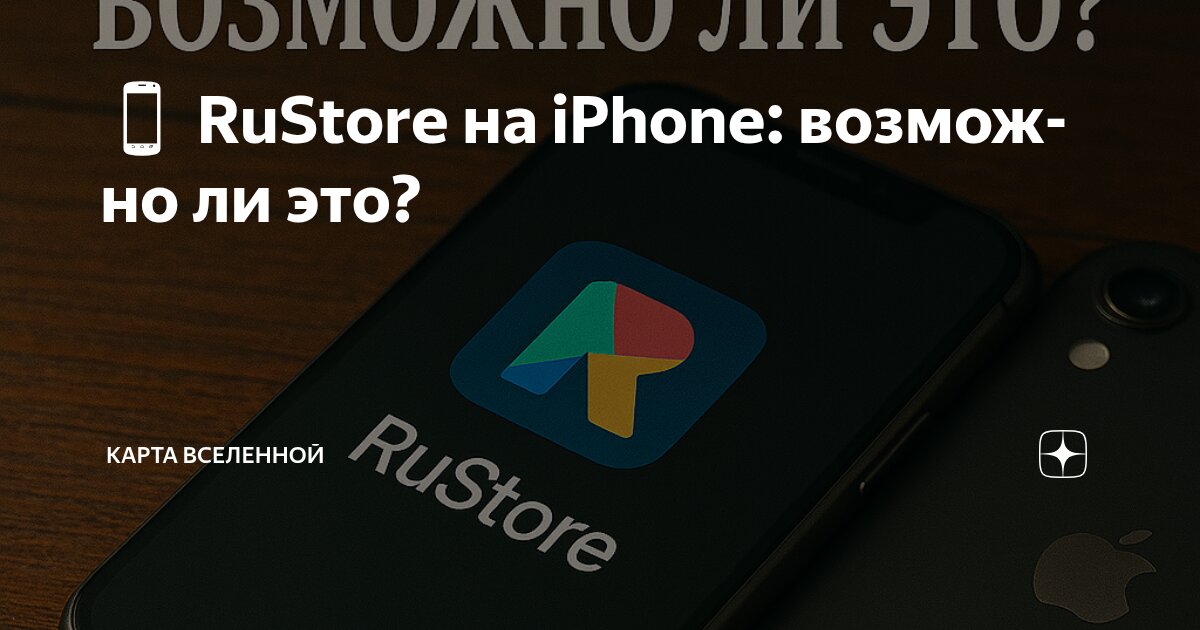 📱 RuStore на iPhone: возможно ли это? | Карта Вселенной | Дзен