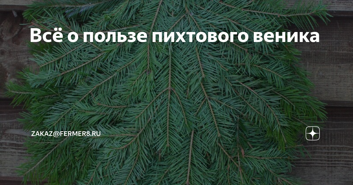 Всё о пользе пихтового веника | zakaz@fermer8.ru | Дзен