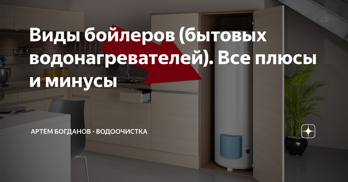 Виды бойлеров (бытовых водонагревателей). Все плюсы и минусы | DISTEL ...