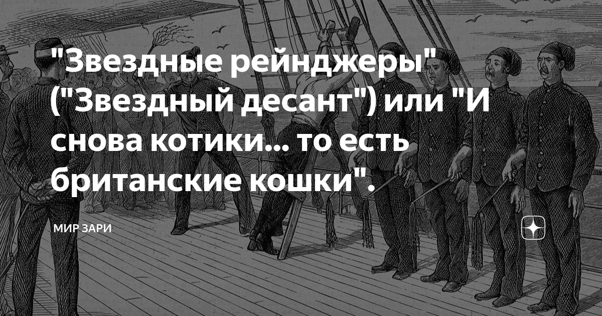 "Звездные рейнджеры" ("Звездный десант") или "И снова котики... то есть ...