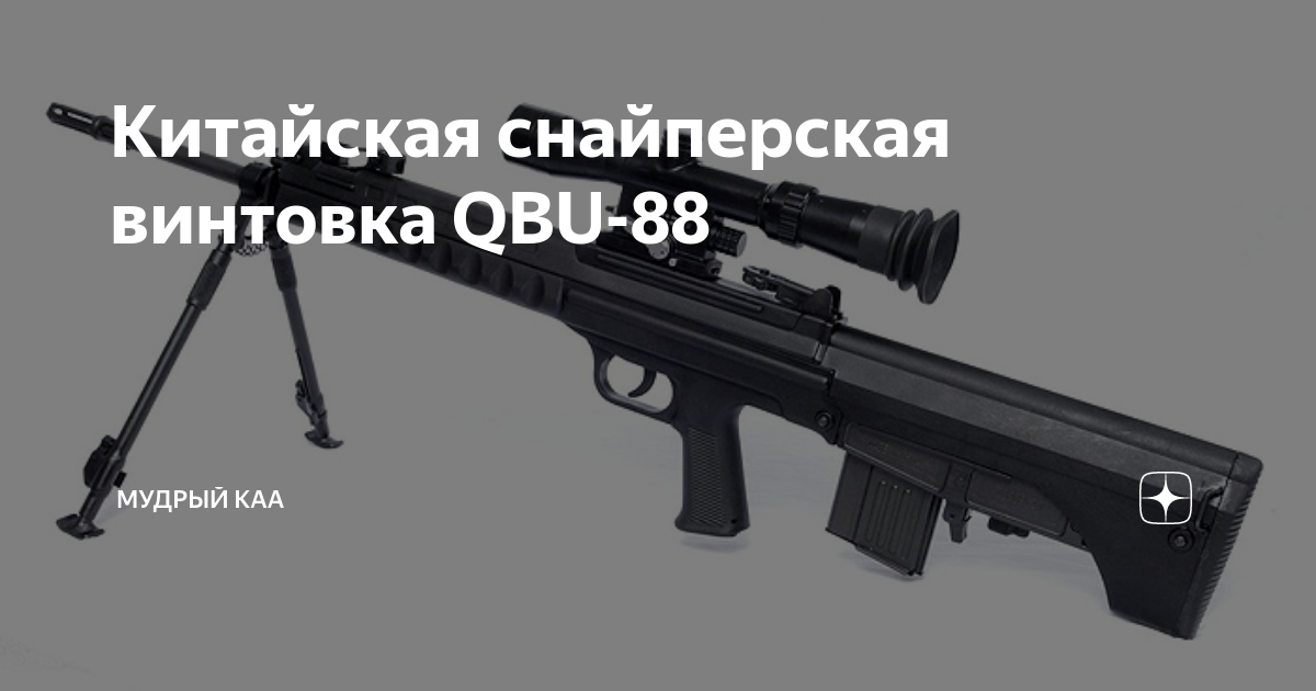 Китайская снайперская винтовка QBU-88 | Мудрый Kka | Дзен