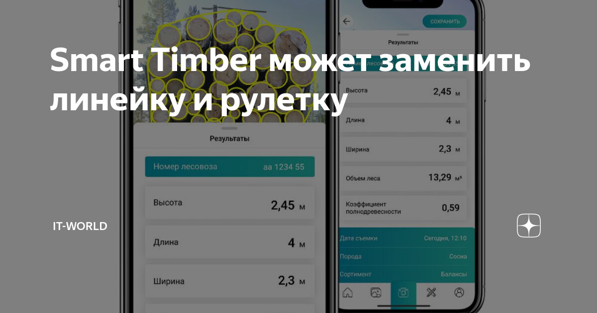 Smart Timber может заменить линейку и рулетку | IT-World: Мир цифровых технологий | Дзен