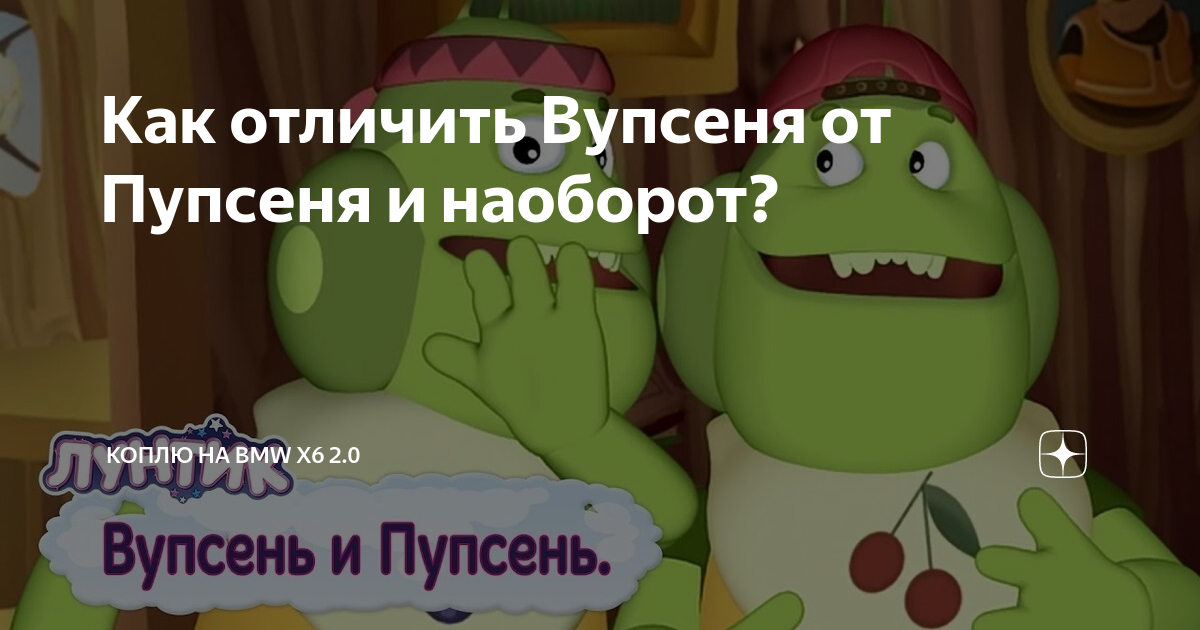 Как отличить Вупсеня от Пупсеня и наоборот? | Коплю на BMW Х6 2.0 | Дзен