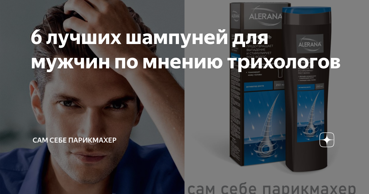 6 лучших шампуней для мужчин по мнению трихологов | Сам Себе Парикмахер ...
