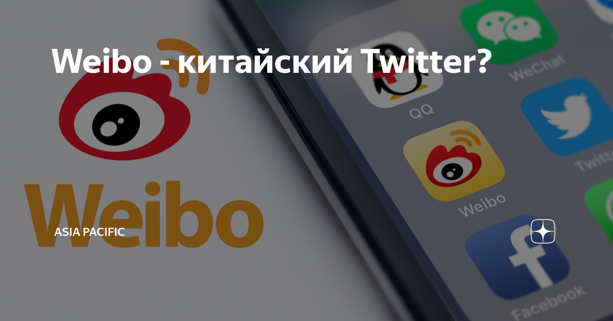 Weibo - китайский Twitter? | Asia Pacific 🇨🇳 Маркетинг в Китае | Дзен