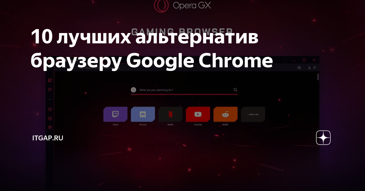 10 лучших альтернатив браузеру Google Chrome | itGap.ru | Дзен