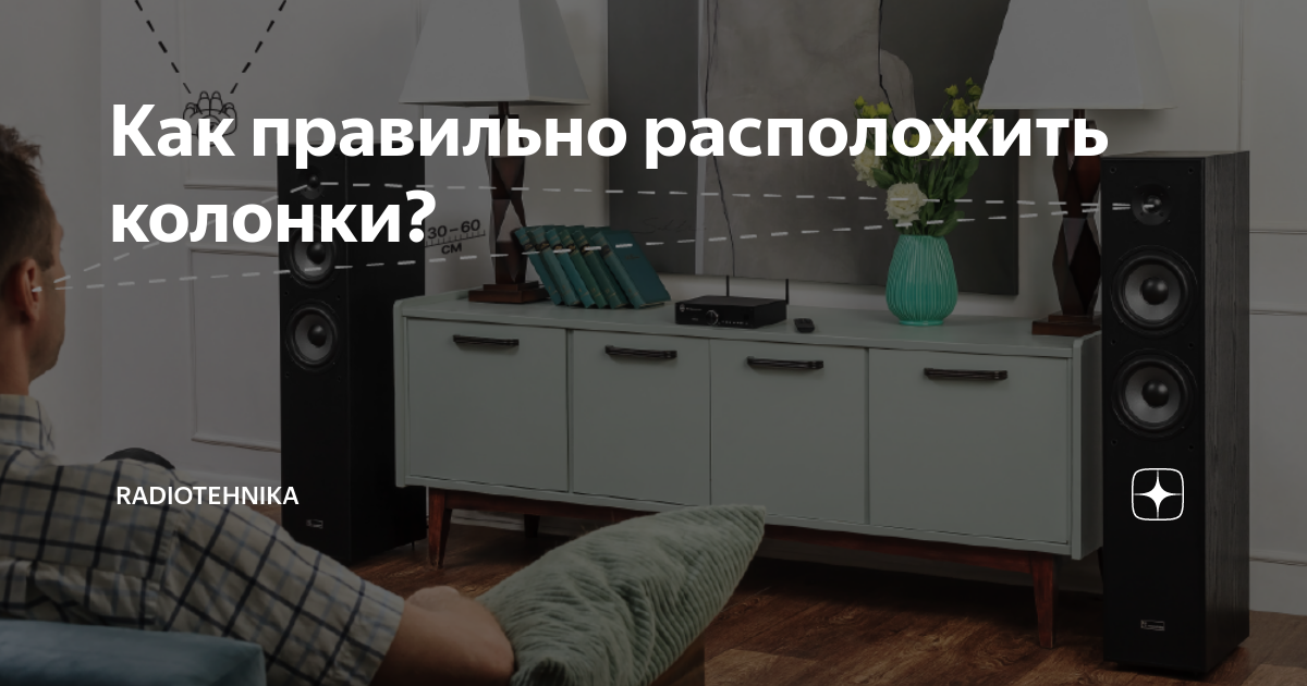 Как правильно расположить колонки? | Radiotehnika | Дзен