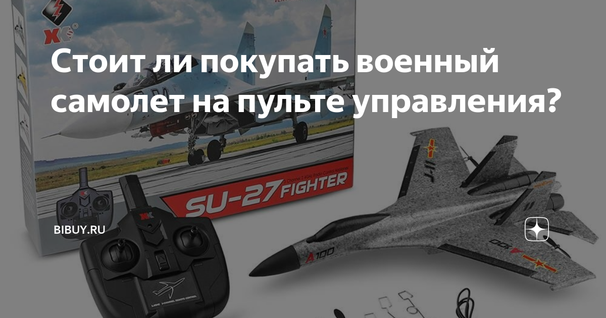 Стоит ли покупать военный самолет на пульте управления? | Bibuy.ru | Дзен