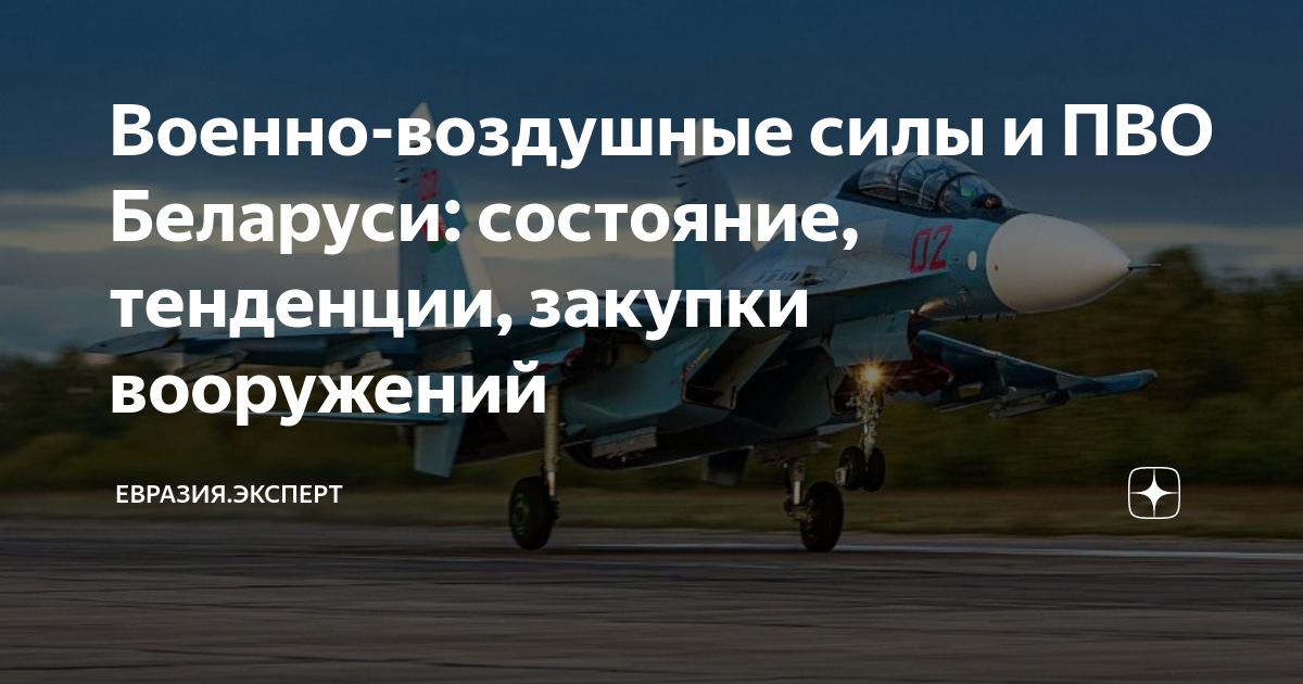 Военно-воздушные силы и ПВО Беларуси: состояние, тенденции, закупки ...