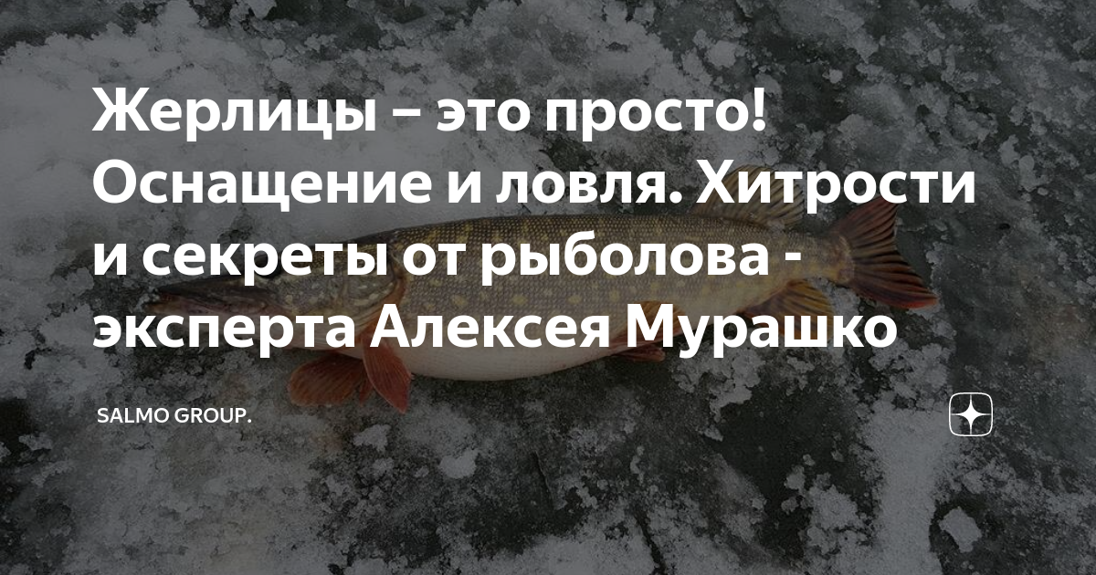 Жерлицы – это просто! Оснащение и ловля. Хитрости и секреты от рыболова ...