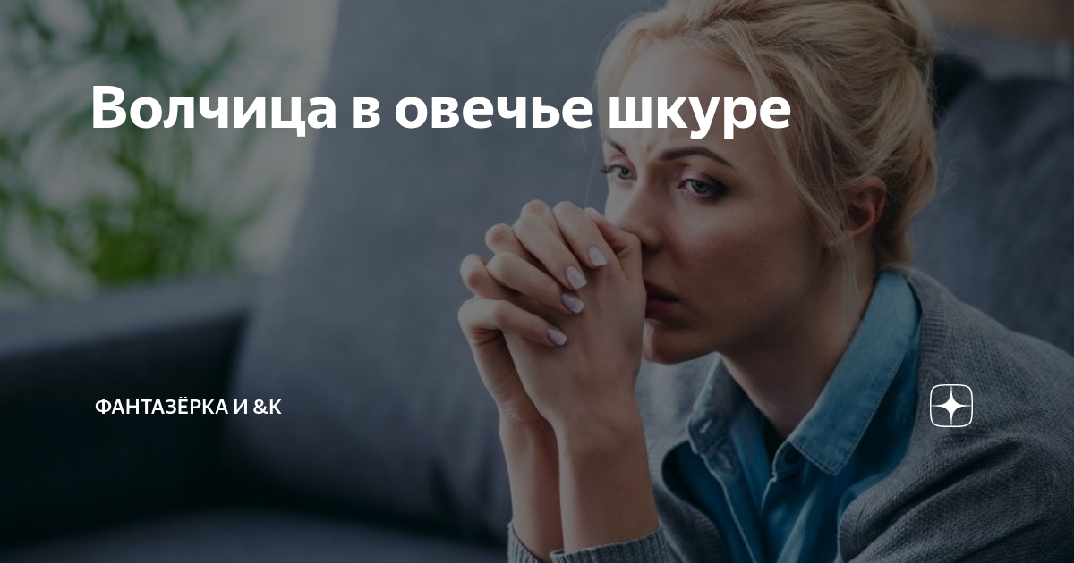 Волчица в овечье шкуре ФАНТАЗЁРКА И AndК Дзен
