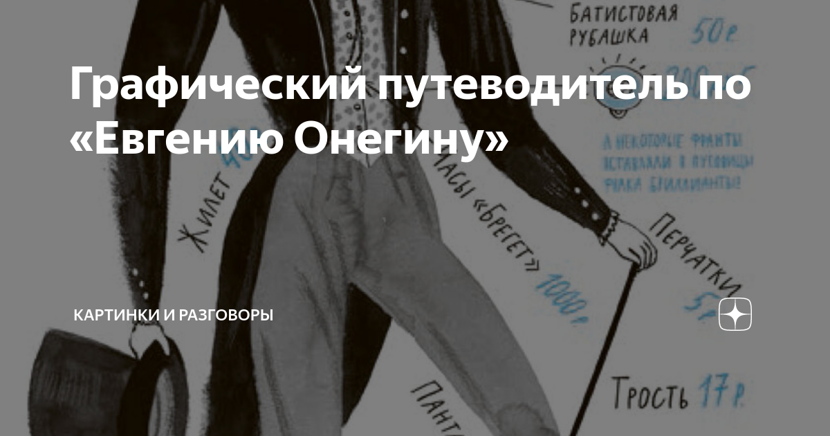 Графический путеводитель по «Евгению Онегину» | картинки и разговоры | Дзен