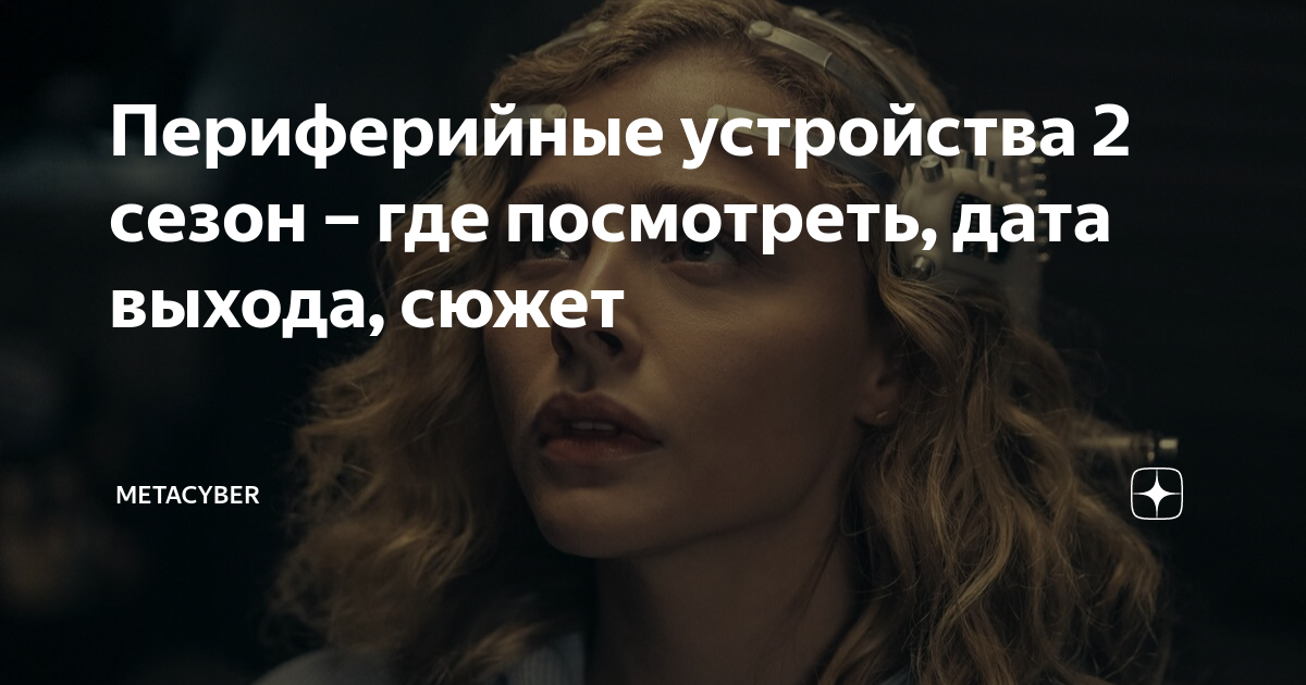 Периферийные устройства 2 сезон – где посмотреть, дата выхода, сюжет | MetaCyber | Дзен