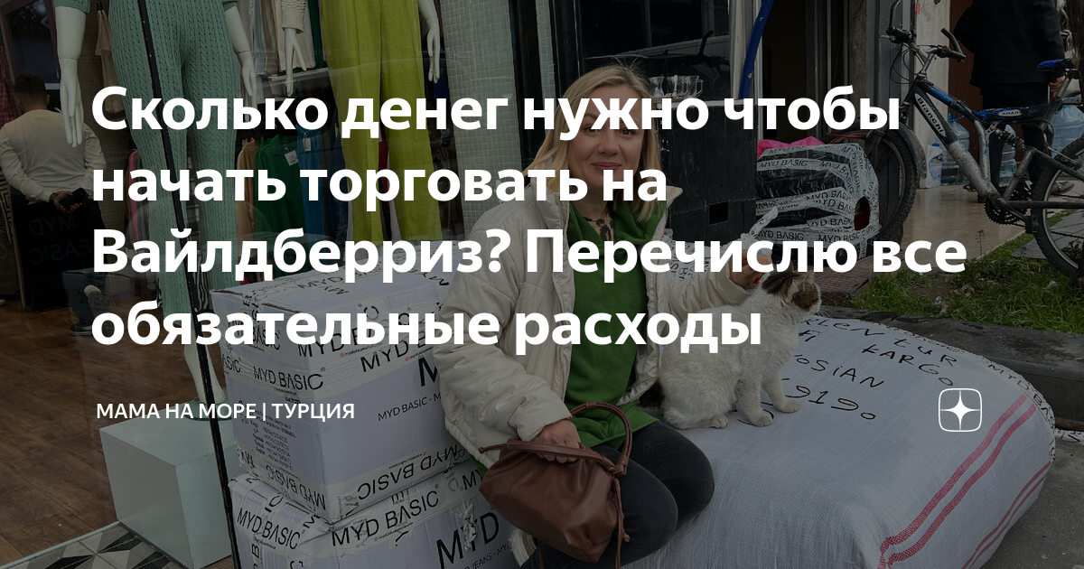 Сколько денег нужно чтобы начать торговать на Вайлдберриз? Перечислю ...