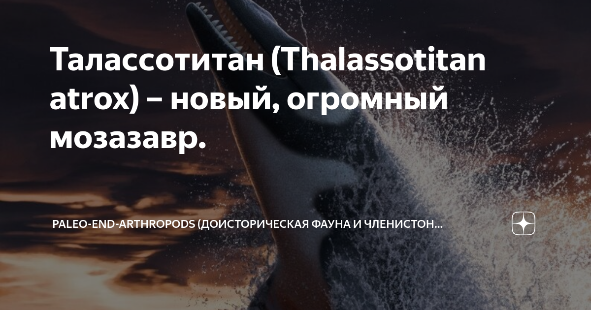 Талассотитан (Thalassotitan atrox) – новый, огромный мозазавр. | Paleo ...