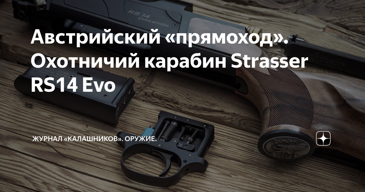 Австрийский «прямоход». Охотничий карабин Strasser RS14 Evo | Журнал ...