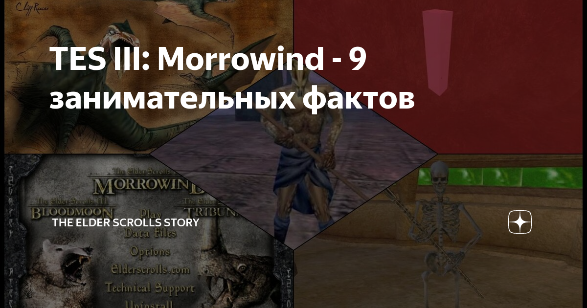TES III: Morrowind - 9 занимательных фактов | The Elder Scrolls Story ...
