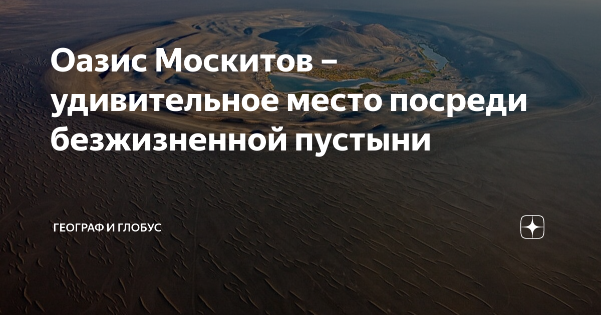 Оазис Москитов – удивительное место посреди безжизненной пустыни ...