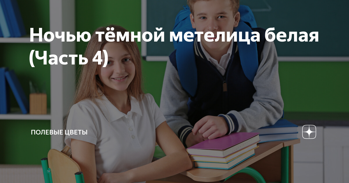 Ночью тёмной метелица белая Часть 4 Полевые цветы Дзен