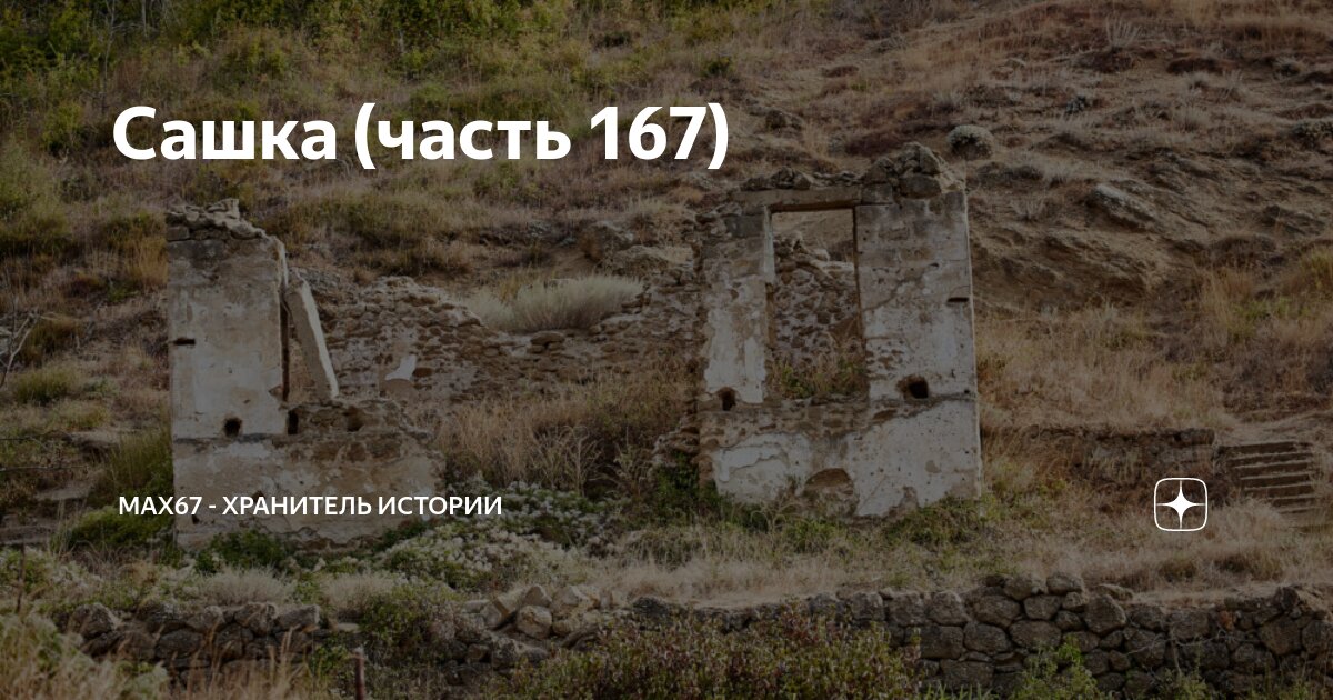 Сашка (часть 167) | MAX67 - Хранитель Истории | Дзен