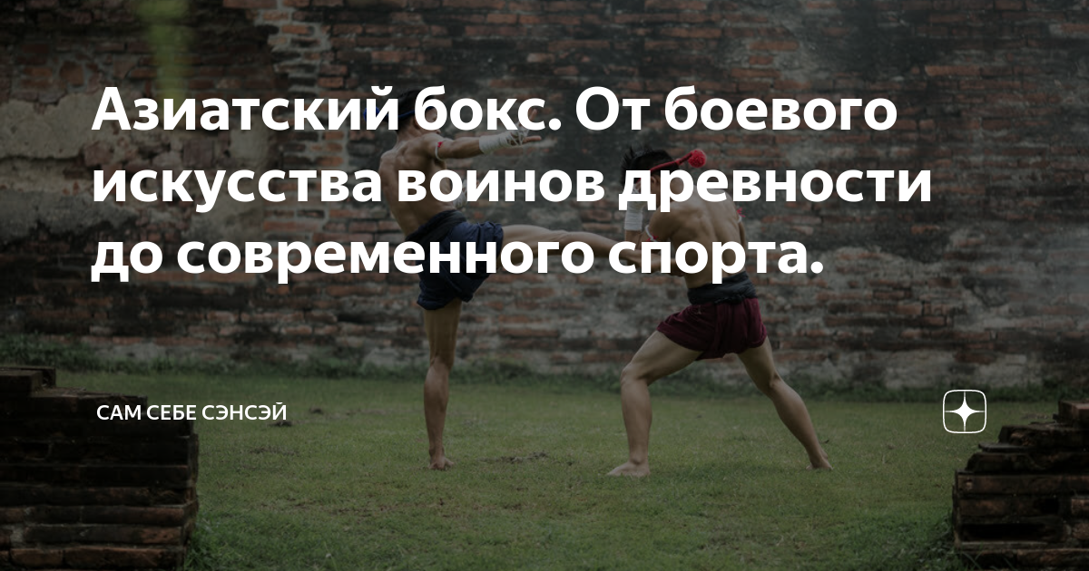 Азиатский бокс. От боевого искусства воинов древности до современного ...