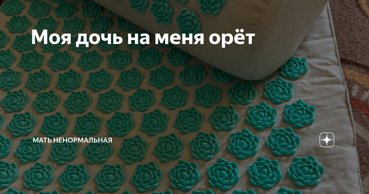 Моя дочь на меня орёт Мать ненормальная Дзен