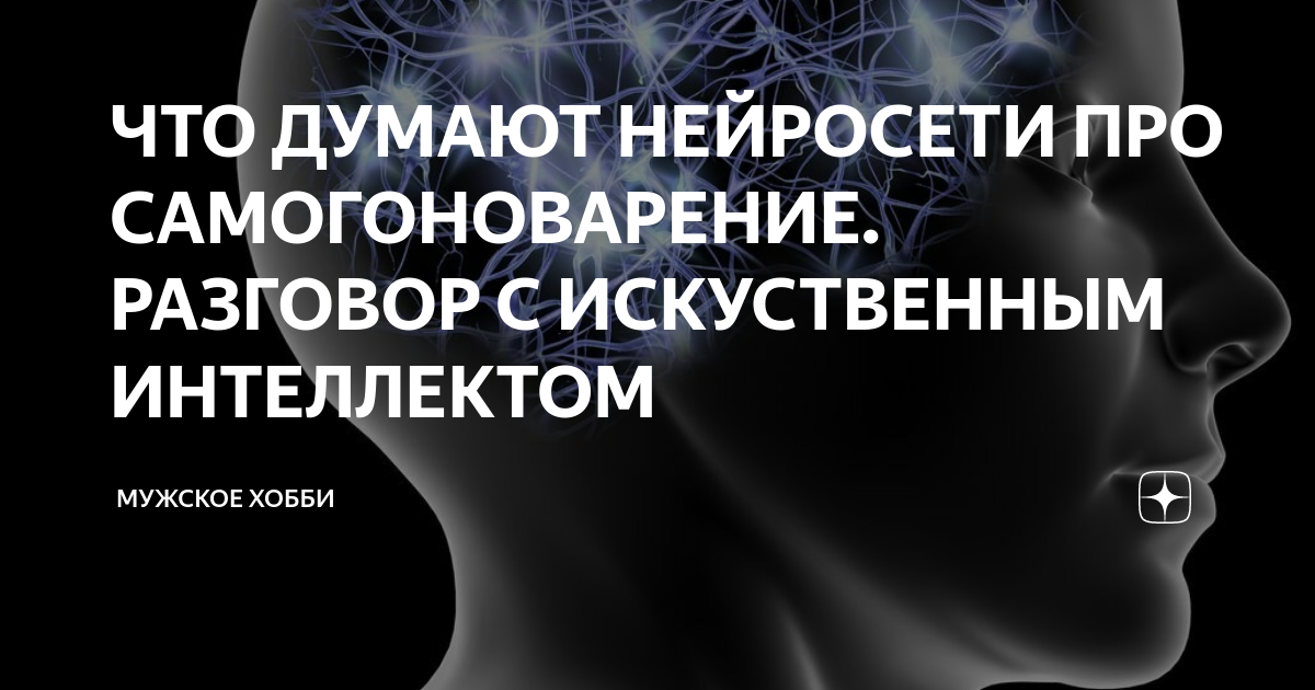 ЧТО ДУМАЮТ НЕЙРОСЕТИ ПРО САМОГОНОВАРЕНИЕ. РАЗГОВОР С ИСКУСТВЕННЫМ ...