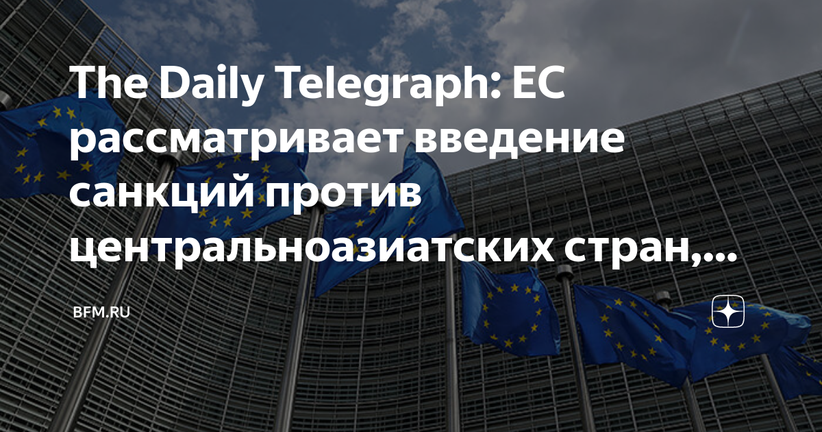 The Daily Telegraph: ЕС рассматривает введение санкций против ...