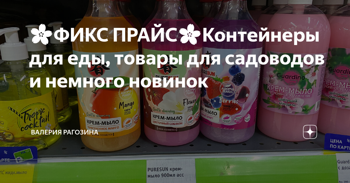🌸ФИКС ПРАЙС🌸Контейнеры для еды, товары для садоводов и немного новинок ...