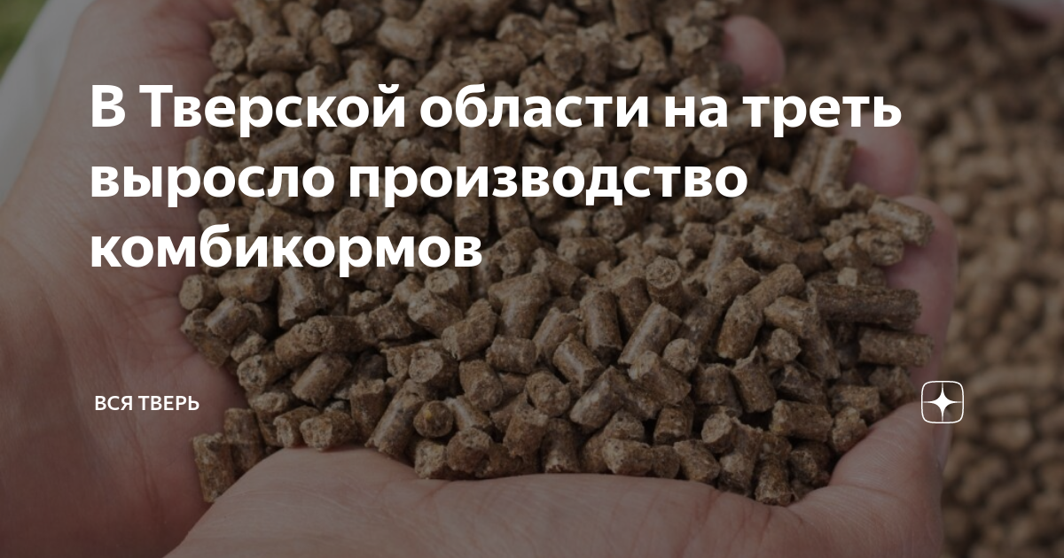 В Тверской области на треть выросло производство комбикормов | Вся ...