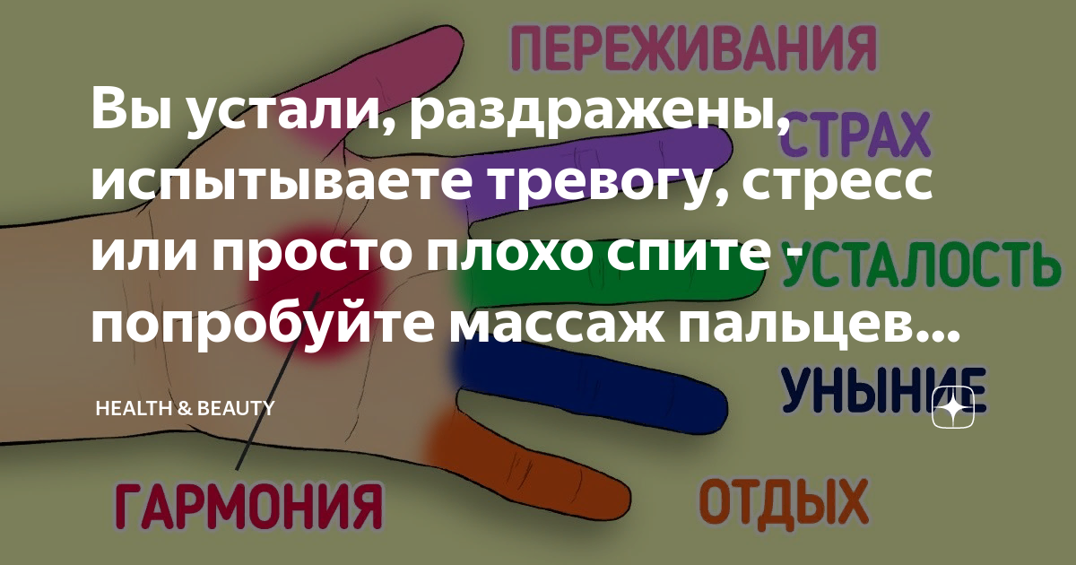 Вы устали, раздражены, испытываете тревогу, стресс или просто плохо ...