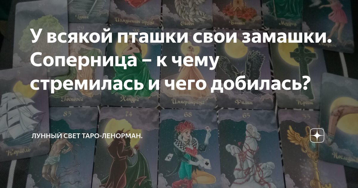 У всякой пташки свои замашки. Соперница – к чему стремилась и чего ...