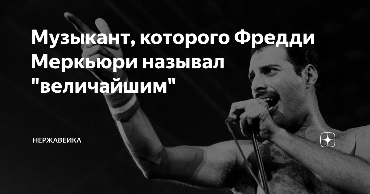 Музыкант которого Фредди Меркьюри называл величайшим Нержавейка Дзен