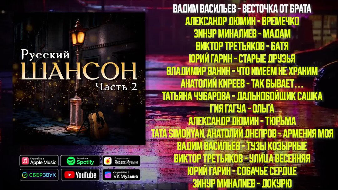 Русский шансон - Музыкальный сборник русского шансона | Слушаем шансон ...
