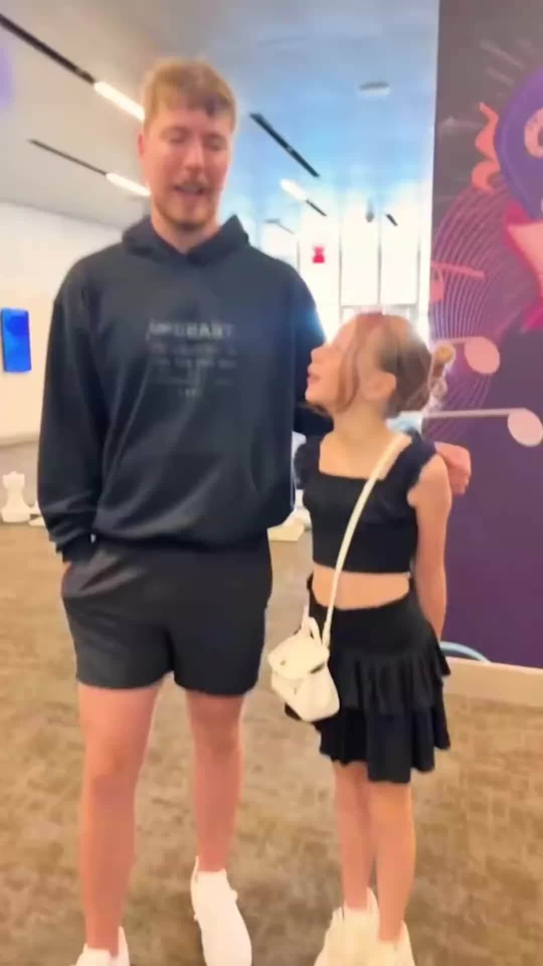 Like Nastya | Nastya was shy when she met Mr. Beast | Дзен