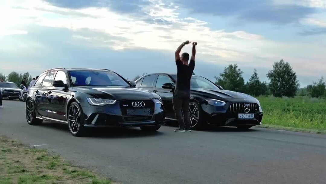 МОНСТРЫ! Audi RS6 vs Mercedes AMG E63s + BMW M6 vs Porsche 911 + AMG GT ...
