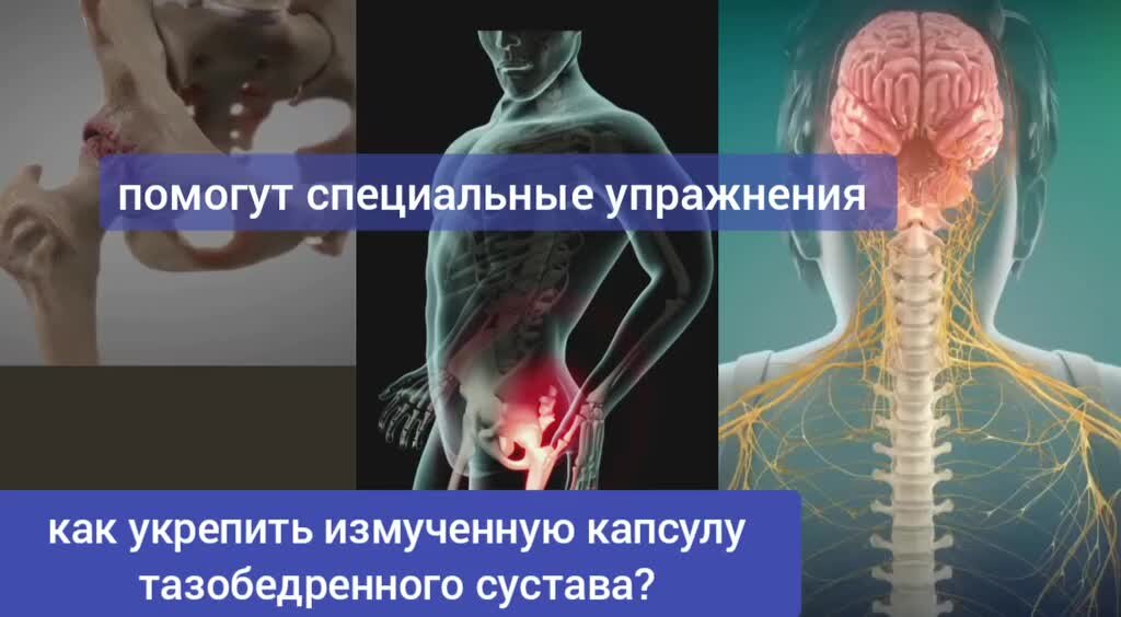 Истощение капсулы тазобедренного сустава не даёт жить ногам и мозгу ...