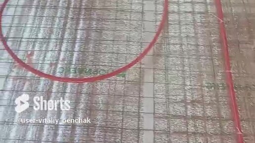 Виталий Бенчак | Уложил сетку под теплый пол на веранде. | Дзен