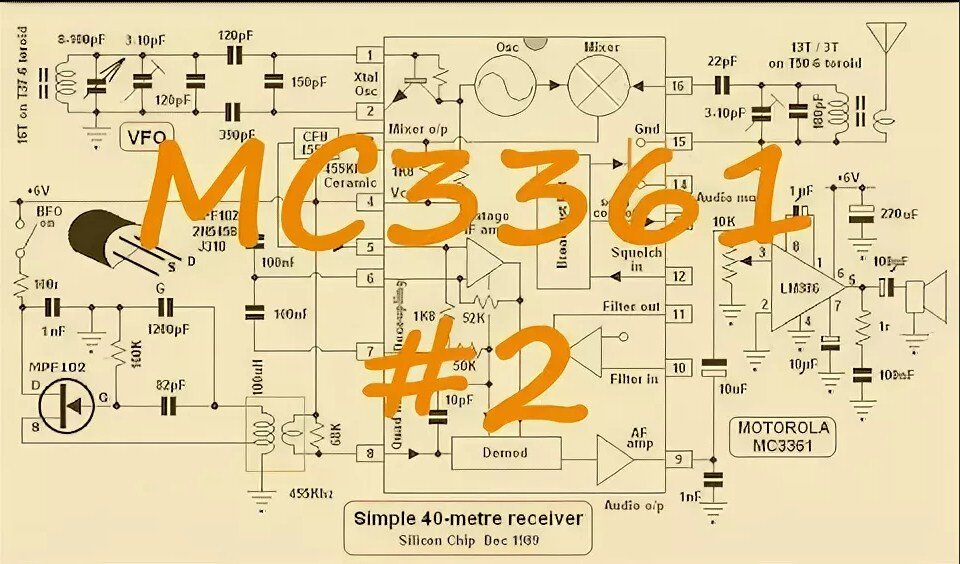 Самый простой приемник прямого преобразования CW/SSB на любительский диапазон 80м на микросхемах ...
