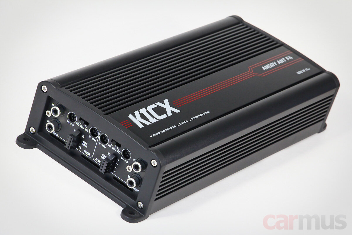 Подросший муравей. Тест компактного и мощного автомобильного 4-канального усилителя Kicx Angry ...