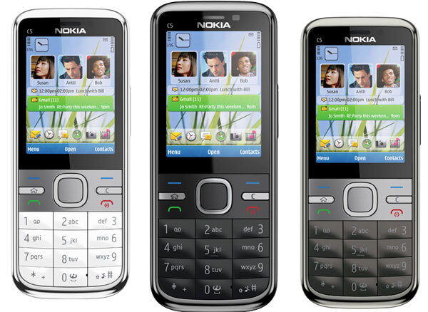 Nokia C5-00 5 MP — недорогой, но стильный кнопочный телефон с большой ...