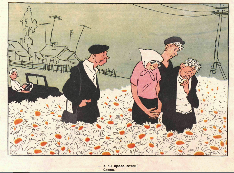 Суровый советский юмор: над чем смеялись наши бабушки в 50-е | Пешком ...