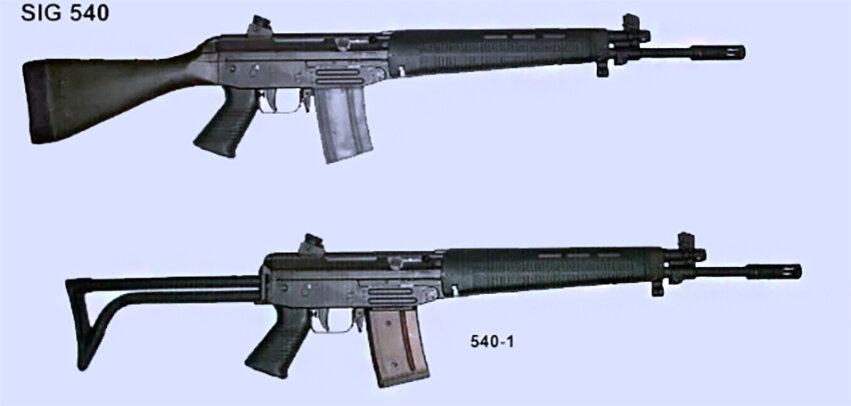 Штурмовая винтовка SIG SG 550 (Sturmgewehr 90): точно, надежно ...