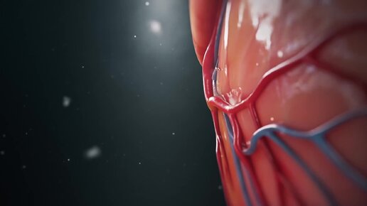 Реалистичная 3d анимация человеческого сердца ТЕЛЕКАНАЛ ДОКТОР Дзен