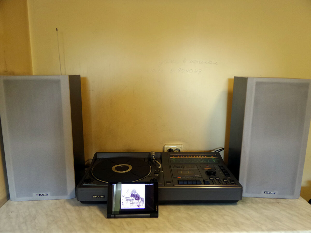 Sharp SG-320X. Реинкарнация. | Винтажное Аудио | Дзен