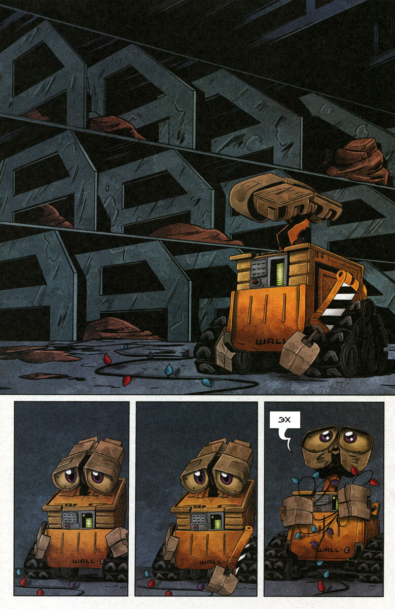 Комикс Валл-И / Wall-E | Все КОМИКСЫ⚡ | Дзен