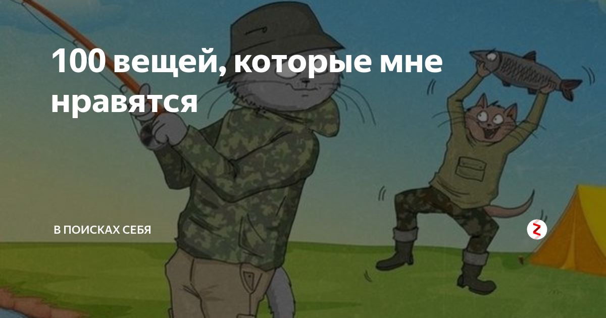 100 вещей которые мне нравятся В поисках себя Дзен
